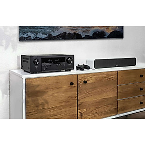 Denon AVR-S660H 5.2 Ch AVR - 75 W/Ch (2021 Model), Advanced 8K Upscaling, 3D Audio - Dolby TrueHD, DTS:HD Master & More, Wireless Streaming, Built-in HEOS, Alexa