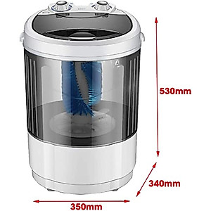 MISMORI Mini shoe washing machine, portable shoe washing machine, portable shoe washing machine, children's shoe washing machine, children's shoe washing machine, rotary controller 3 in 1 for children