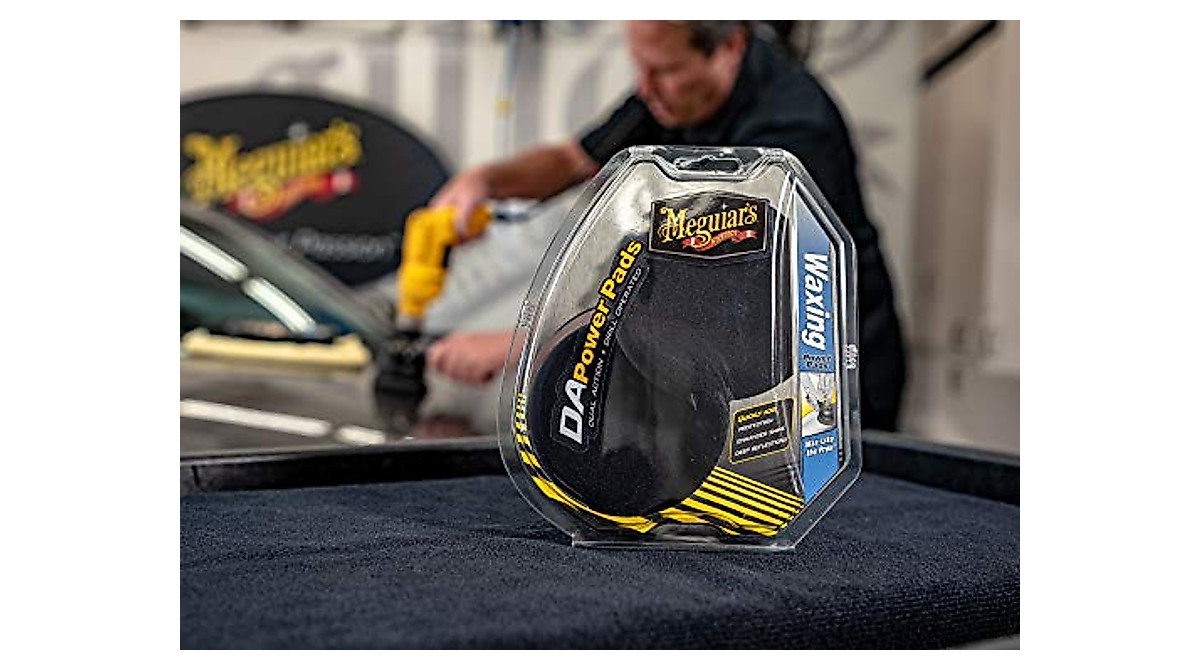 Meguiar's DA Waxing Power Pads - Ultimate Car Waxing Tool