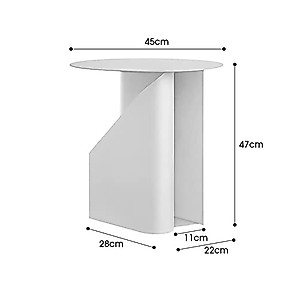 HIGOH Bedside Table Nightstand Modern Minimalism Nightstand Sofa Nightstand Bedroom Dining Table