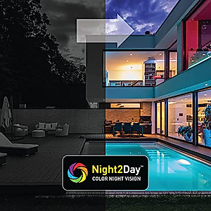 Swann Home DVR Security Cam System with 2TB HDD, 8 Channel 8 Cam, 4K UHD Video, Indoor Outdoor Wired Surveillance CCTV, Color Night Vision, Heat Motion Detection, LED Lights, Sirens, 856808