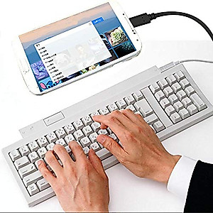 Master Cables OTG USB C Adapter Cable Compatible with Amazon Fire 10 and Later Models Using A USBC Port,- On The Go USB C to Female USB Adapter