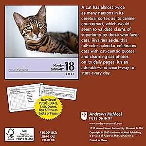 Cats 2021 Day-to-Day Calendar