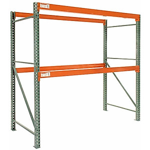 Global Industrial Teardrop Pallet Rack Starter, 120"W x 42"D x 96"H