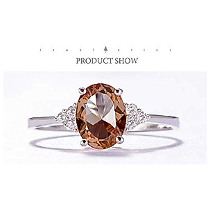 Bansriracha Diaspore Zultanite Gemstone Ring for Women Solid 925 Sterling Silver Color Change Ring for Wedding Engagement Jewelry (10)