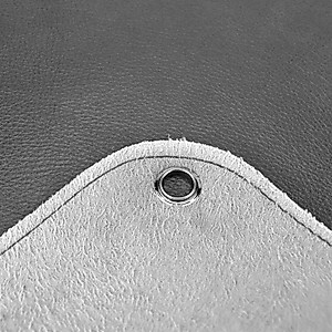 Linkidea Vegan Leather Splat Mat for Under High Chair Floor Protector (54" L x 54" W)