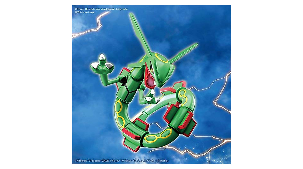Build the Legendary Rayquaza Model Kit - Bandai Hobby