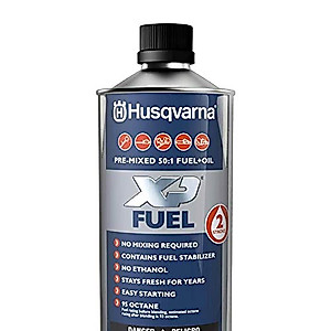 Husqvarna 584309701 XP Pre-Mixed 2-Stroke Fuel and Engine Oil Quart (6 Pack)