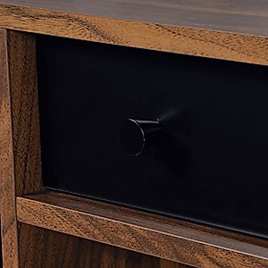 Sauder Harvey Park Desk, Grand Walnut finish