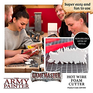 The Army Painter - GameMaster Hot Wire Foam Cutter - Hotwire Foam Cutting Tool and Styrofoam Cutter for Dungeon & Terrain and Wargames Scenery - Foam Board Cutter for Carving and Sculpting XPS Foam