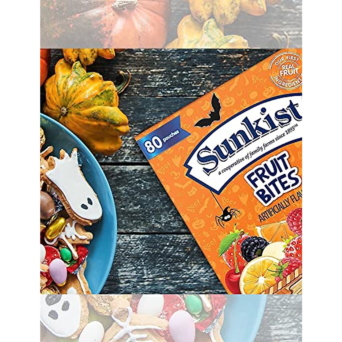 Eva's Gift Universe Basket Filler Fruit Snacks, Mixed, Bulk Pack,0.8 oz Individual Single Serve Bags,80 Pouches (1 Pack)