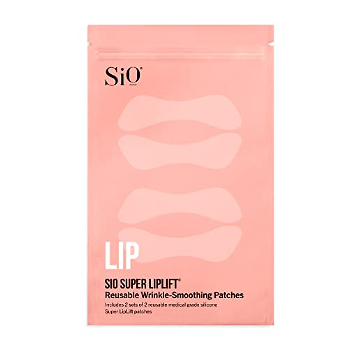 SiO Beauty Super LipLift - Smile & Lip Anti-Wrinkle Patches 4 Week Supply - Overnight Smoothing Silicone Patches For Lip & Smile Wrinkles And Fine Lines