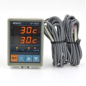 1pcs BF-440A dupla sonda Solar controlador de temperatura duplo termostato interruptor de temperatura da agua Quente em dois sen