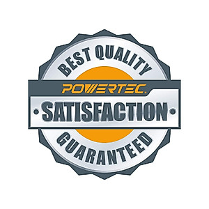 POWERTEC 1/4"-20 T Track Bolts 20 Pack for T Track, 2-1/2 Inch Long T Slot Bolts for Universal T Track, T Track Accessories for Woodworking Jigs and Fixtures (QTB1005)