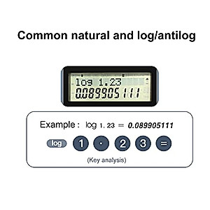 Altsuceser 2 Line Electronic Scientific Calculator 240 Functions Arithmetic Calculator Large Display Math Calculator for Student Teacher Classroom High School College School Business Offices Blue