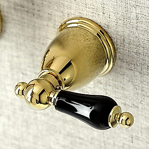 Kingston Brass KS1282PKL Duchess Kitchen Faucet, Polished Brass