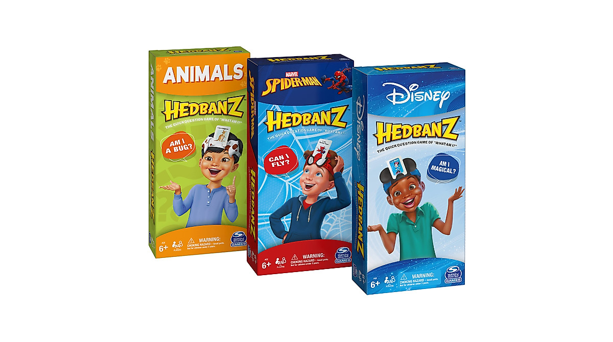 Hedbanz Picture Guessing Game Bundle - Disney & More