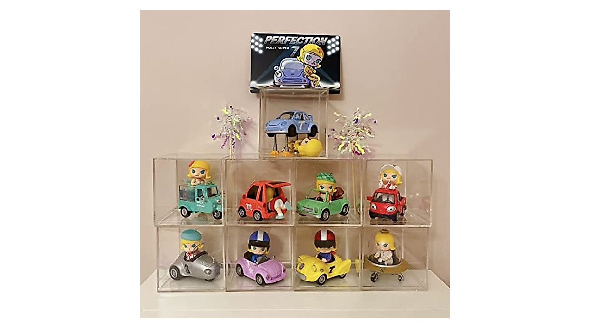Acrylic Boxes with Lids - Clear Plastic Display & Storage (4 Pack)