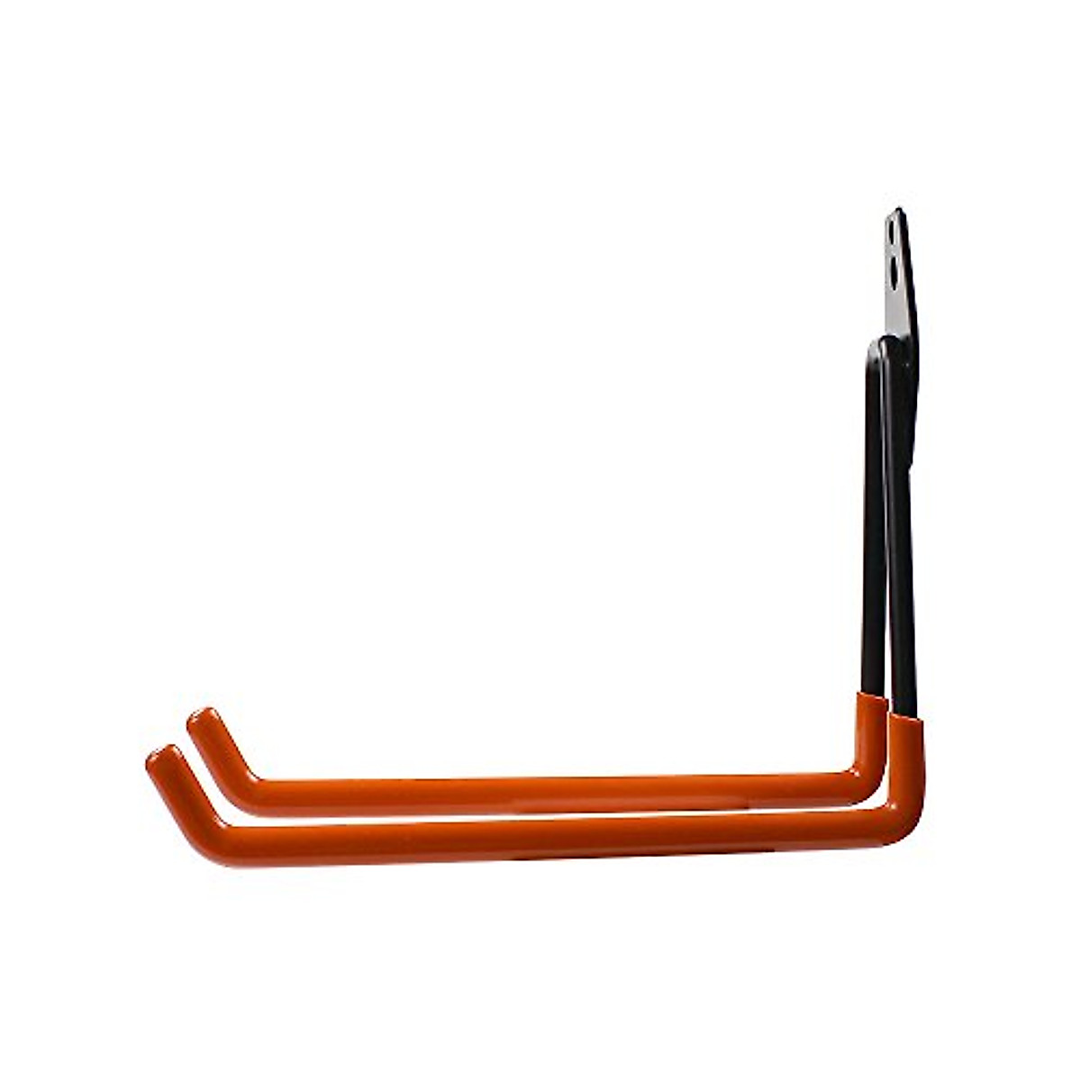 WINSOON Heavy Duty Double Utility Garage Hooks Wall Mount Hook Set Tool Tack Storage (2 x Large U Shape, Orange)