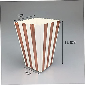 jojofuny 36pcs Popcorn Boxes Popcorn Container Popcorn Snack Containers Paper Candy Container Party Popcorn Cups Party Paper Supplies Party Popcorn Containers Carton Mini