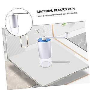 LALAFINA 1pc Hand Mill kitchen pill crusher pouches bean grinder Manual mill crusher hand grinder knight pill crusher pill grinder office Pill making machine Stainless Steel handheld