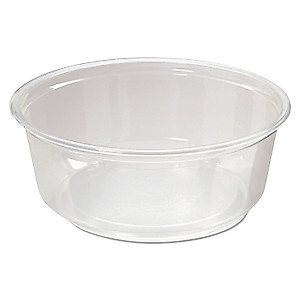 FABPK8SC Fabri-Kal Microwavable Deli Containers 8oz Clear 500/Carton