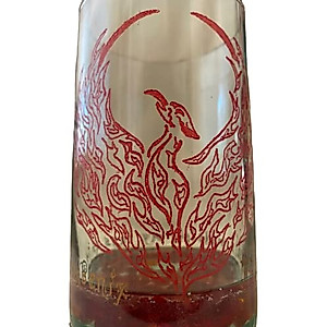 Phoenix Rising Candle Holder Home Decor Scripture Rebirth Persevere
