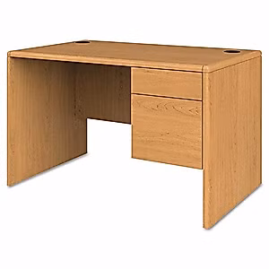 HON 10700 Series Small Right Pedestal Desk