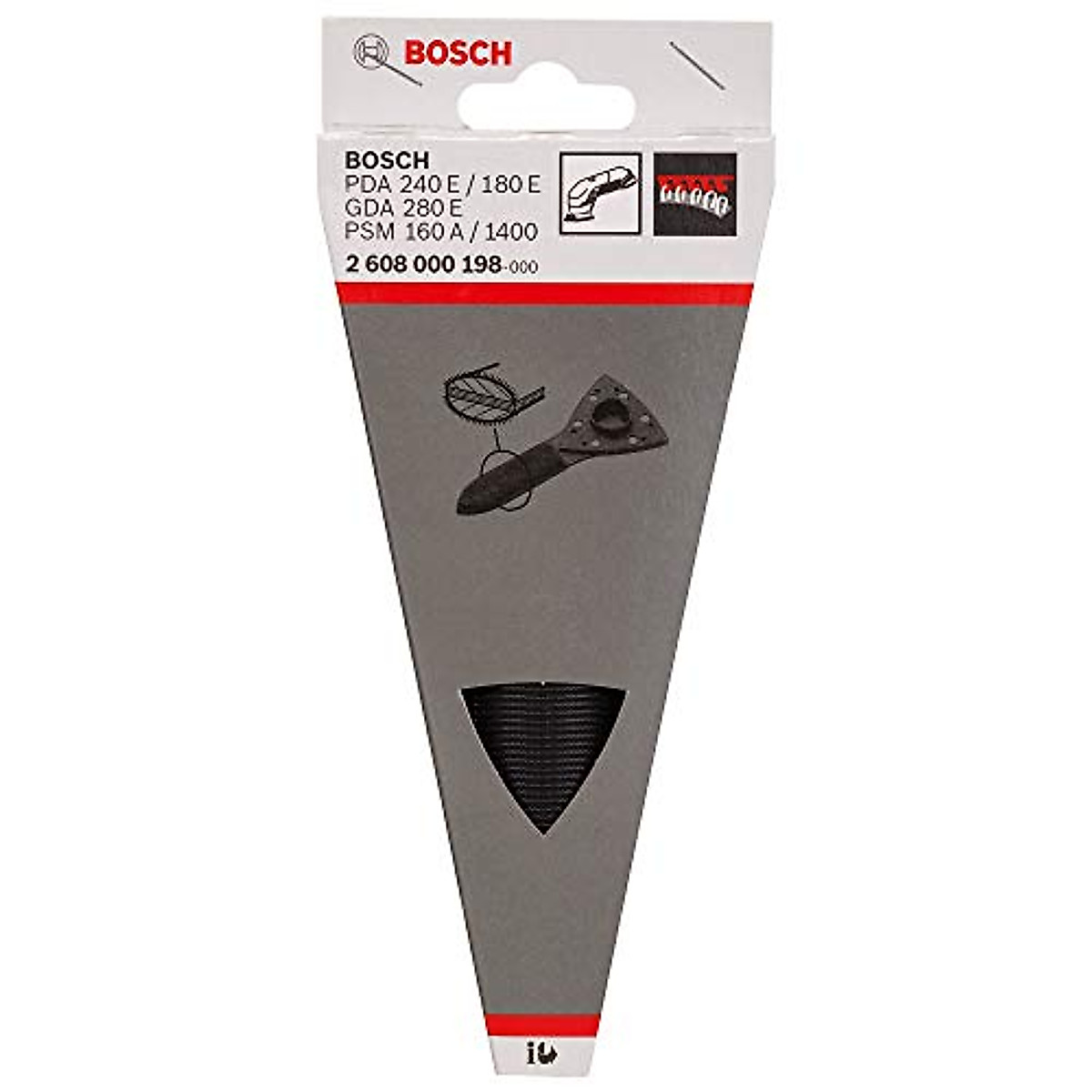 Bosch 2608000198 Sanding finger oval