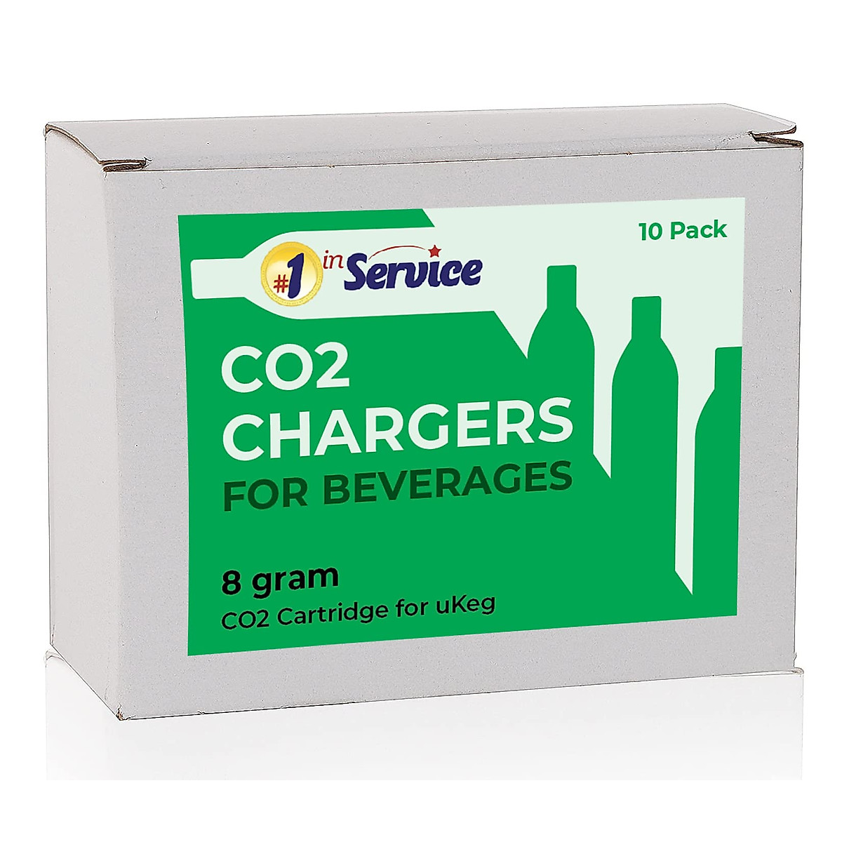 8g CO2 Chargers uKeg 64, 20 Pack