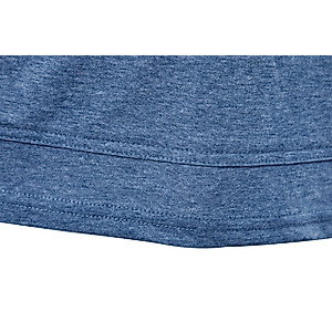 SIR7 Men's Gym Workout Active Long Sleeve Pullover Lightweight Hoodie Casual Hooded Sweatshirts(Deep Blue X-Large)