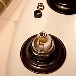 RP25513 RP24096 Faucet Stem Assembly Compatible with Delta Two Handle Faucet Repair Kit with RP4993 Seat and Spring (2)