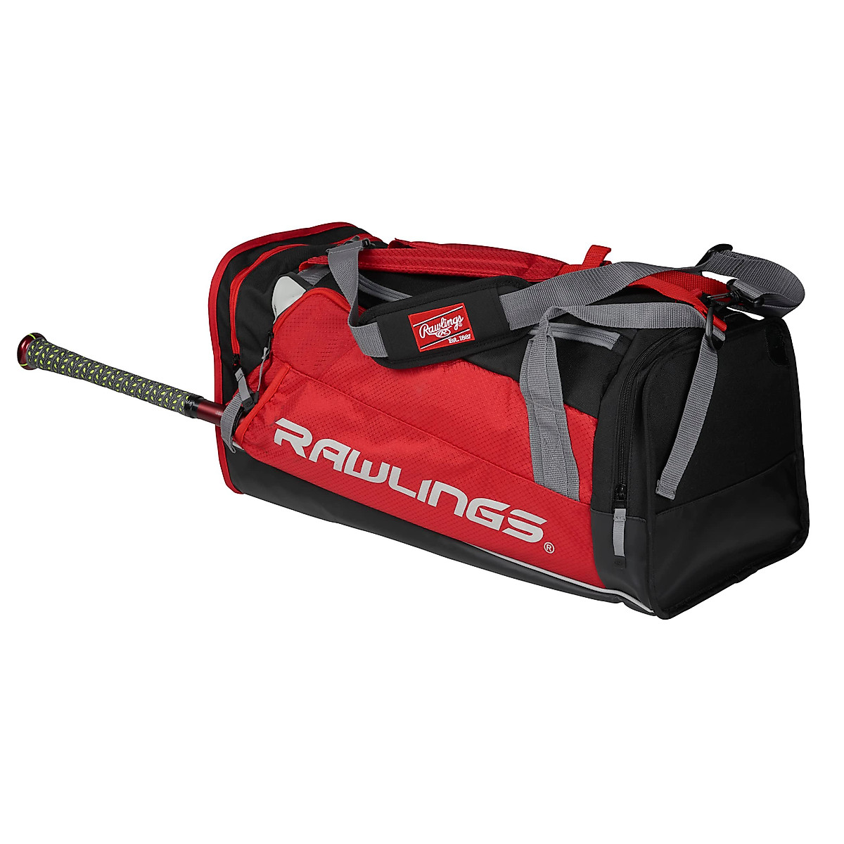 Rawlings | R601 Hybrid Backpack/Duffle Equipment Bag | Baseball/Softball | Dark Green