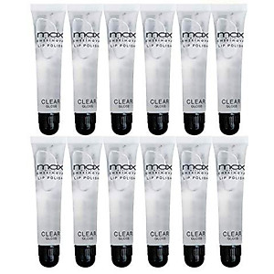 max MAKEUP CHERIMOYA Clear Lip Polish bulk (12 Pieces)