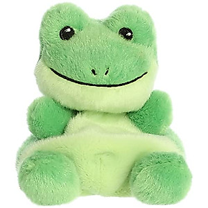 Aurora® Adorable Palm Pals™ Ribbits Frog™ Stuffed Animal - Pocket-Sized Play - Collectable Fun - Green 5 Inches