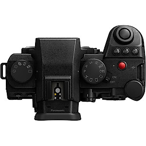 Panasonic Lumix S5 IIX Mirrorless Camera (DC-S5M2XBODY) + 64GB Memory Card + Corel Photo Software + DMW-BLK22 Battery + Charger + Card Reader + Case + Flex Tripod + Cleaning Kit + More