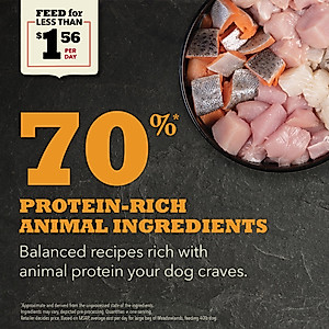 ACANA Highest Protein Dry Dog Food, Meadowland, Chicken and Turkey Recipe, 4.5lb