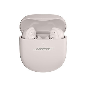 Bose QuietComfort Ultra Wireless Noise Cancelling Earbuds, Bluetooth Noise Cancelling Earbuds with Spatial Audio and World-Class Noise Cancellation, White Smoke