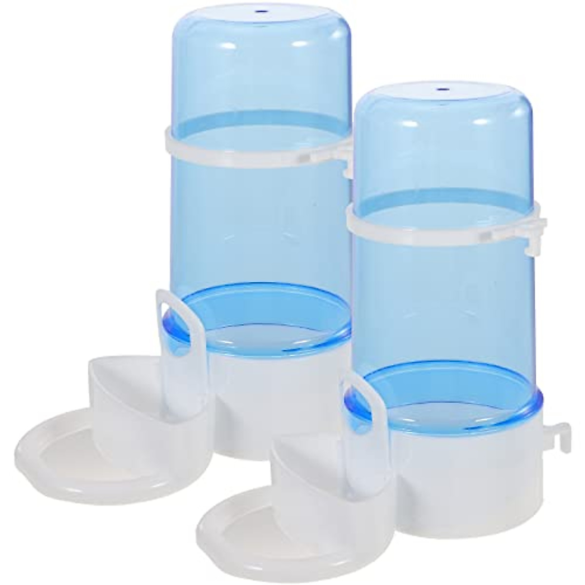 balacoo 2Pcs Small Animal Automatic Feeder Bird Hamster Water Dispenser Pet Food Dispenser Pet Water Bowl for Hamster Small Pet Bird