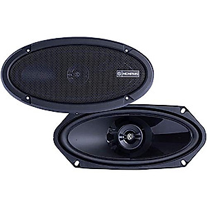 Memphis Audio PRX410 Power Reference 4x10 Inch 50 Watt RMS 100 Watt Peak Power 2 Way Coaxial Car Speaker System