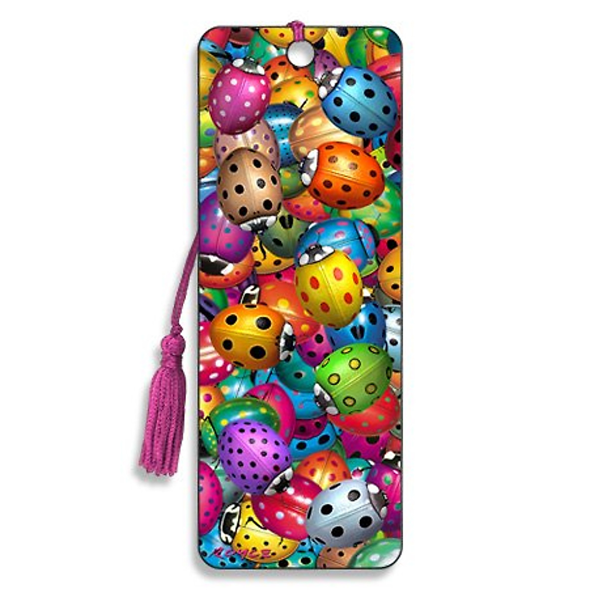Artgame 3D Royce Bookmark - Beetlemania (Ladybugs)