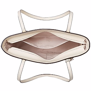 kate spade new york Women's Jana Saffiano Leather Tote Bag, Meringue