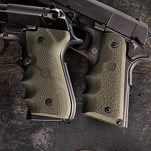 Hogue Colt & 1911 Officer's Grip Screws (Per 4) Slot, Stainless Steel Finish