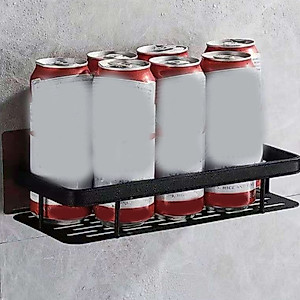 Fofetbfo Shower Caddy, Stainless Steel Shower Organizer, No Drilling Wall Mounted Shower Shelves Storage Rack for Bathroom Kitchen(Black)