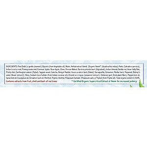 Auromere Ayurvedic Herbal Toothpaste, Fresh Mint - Vegan, Natural, Non GMO, Fluoride Free, Gluten Free, with Neem & Peelu (4.16 oz), 2 Pack