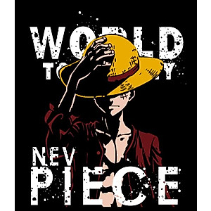 THEDAY One Piece Blanket Luffy Blanket Anime Throw Blanket Flannel Fleece Siesta Sofa Throw Lightweight Cozy Bed Soft and Warm 60"X50" (B,60"X50")