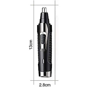 OZELS Ear and Nose Hair Trimmer Rechargeable Nose Trimmer for Men and Women Nose Clippers Eyebrow Facial Hair Trimmer Body Grooming KitWaterproof Dual Edge Blades