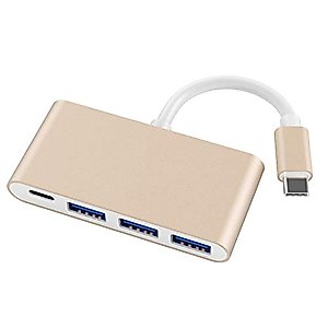 SHYPT Type-C Docking Station Hub3.0 Hub with PD Charging Laptop USB Splitter 3.0 Expansion Hub (Color : B)