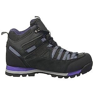 Karrimor Women's High Rise Hiking Boots, Black Black Purple Bkp, 7.5