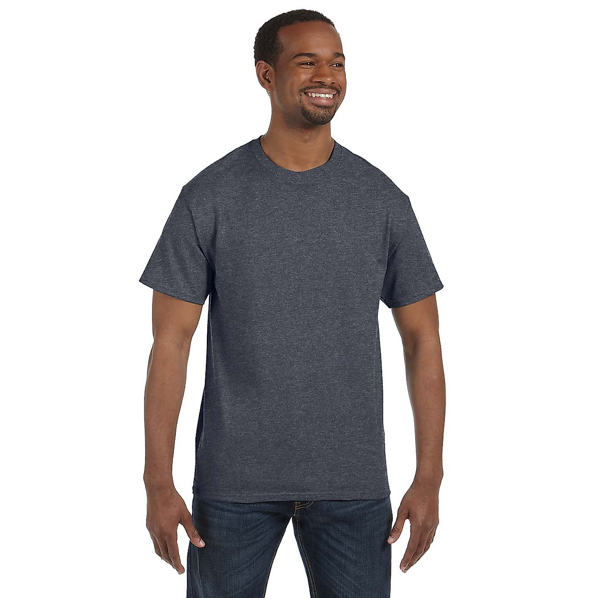 Hanes Tagless® Men`s T-Shirt Charcoal Heather